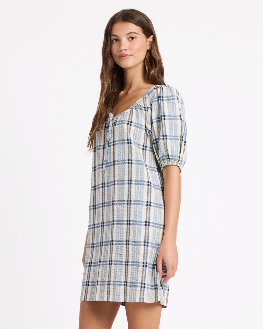 Womens Dyland Check Mini Dress – Roxy
