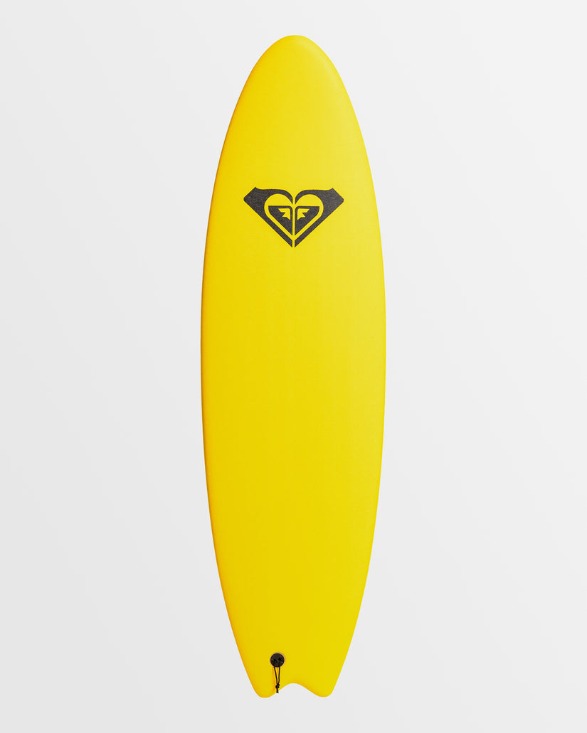 Womens Rx Soft Bat 6.0 Surfboard - YELLOW | Roxy