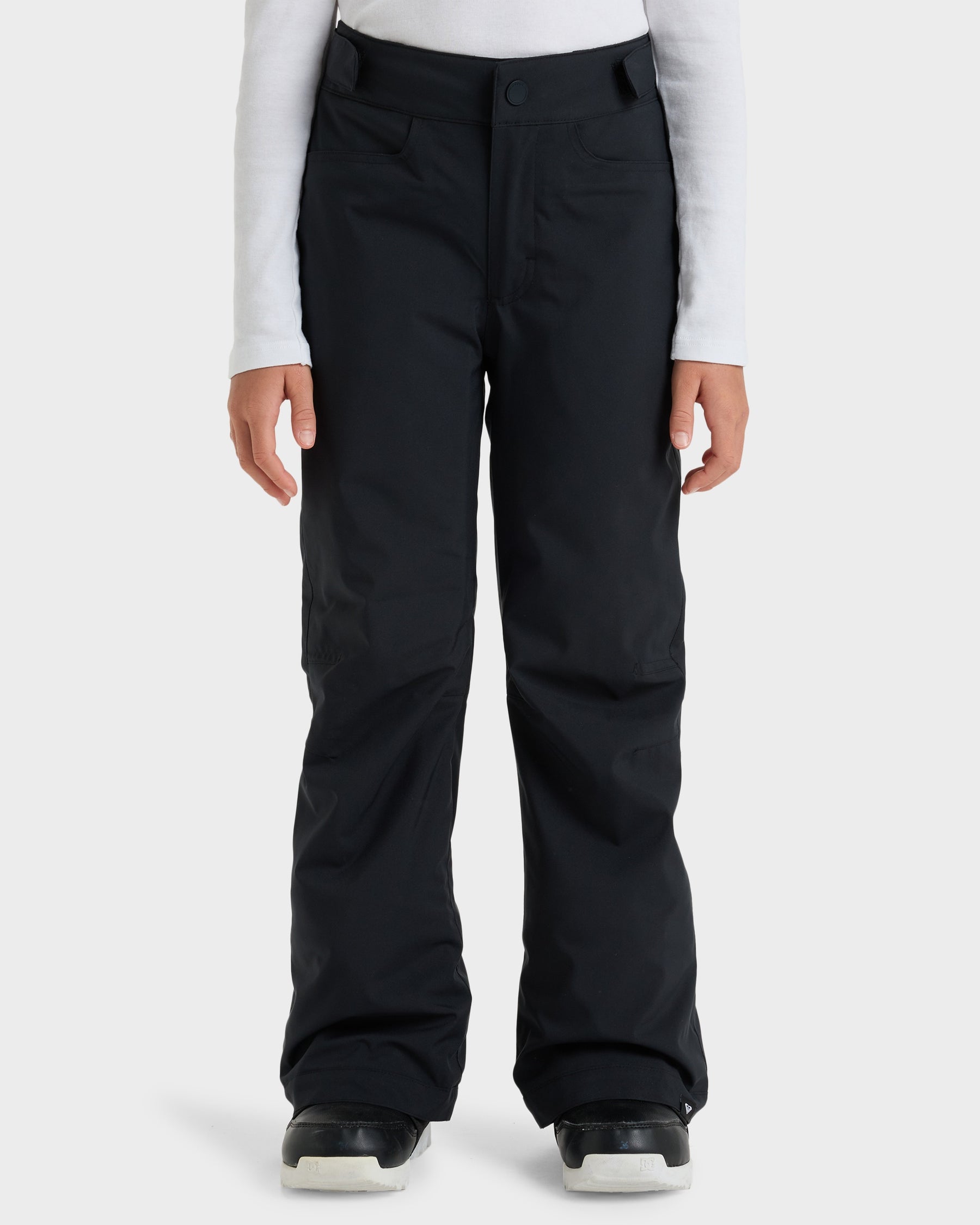 Girls 8-16 Backyard Snow Pants – True Black – Roxy Australia