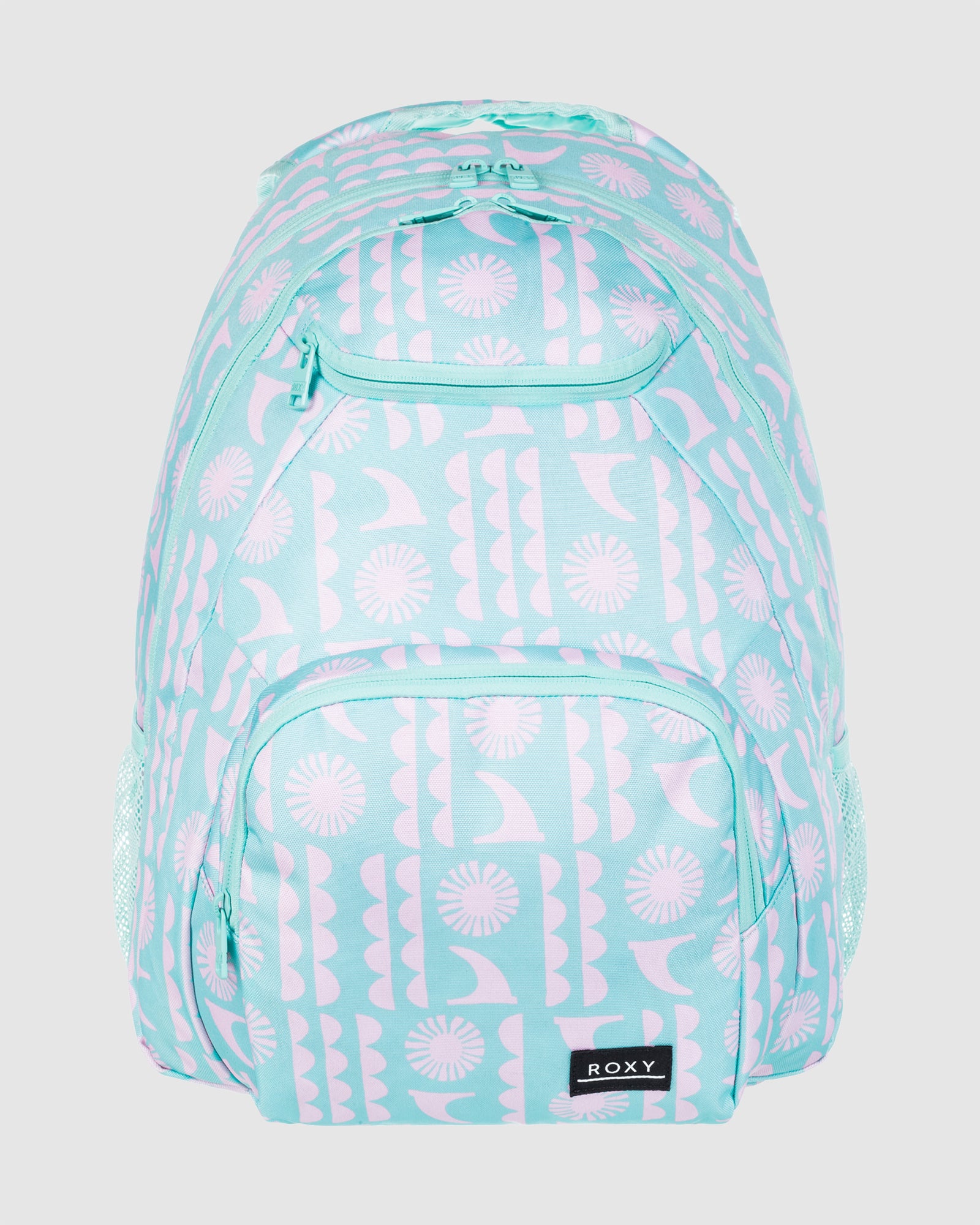 Womens Shadow Swell Printed Backpack - ARUBA BLUE SURF SAAVY SMALL | Roxy