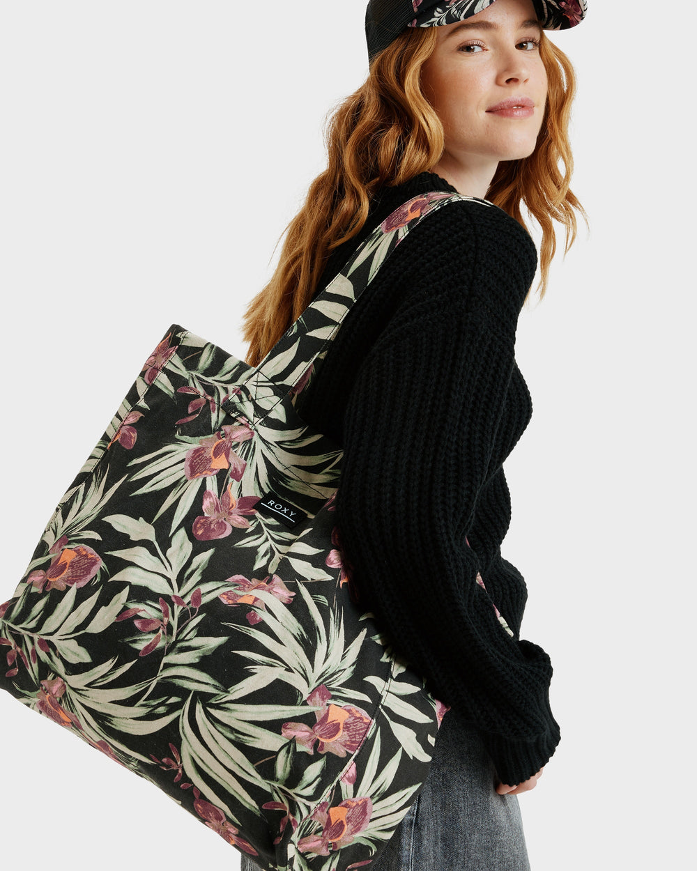 Womens Anti Bad Vibes Tote Bag – Roxy