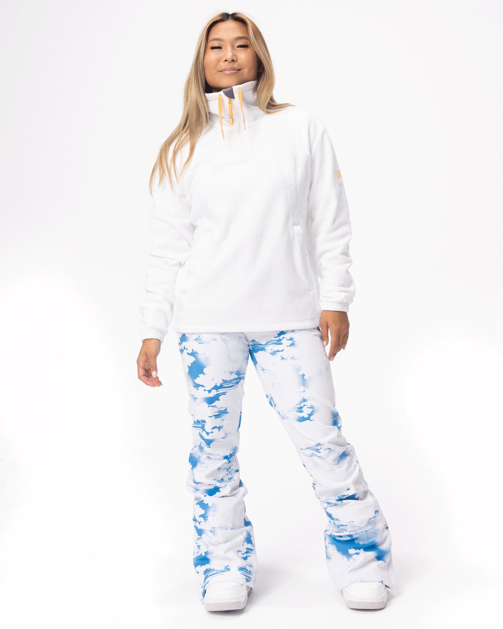 Womens Chloe Kim Layer Sweatshirt – Roxy