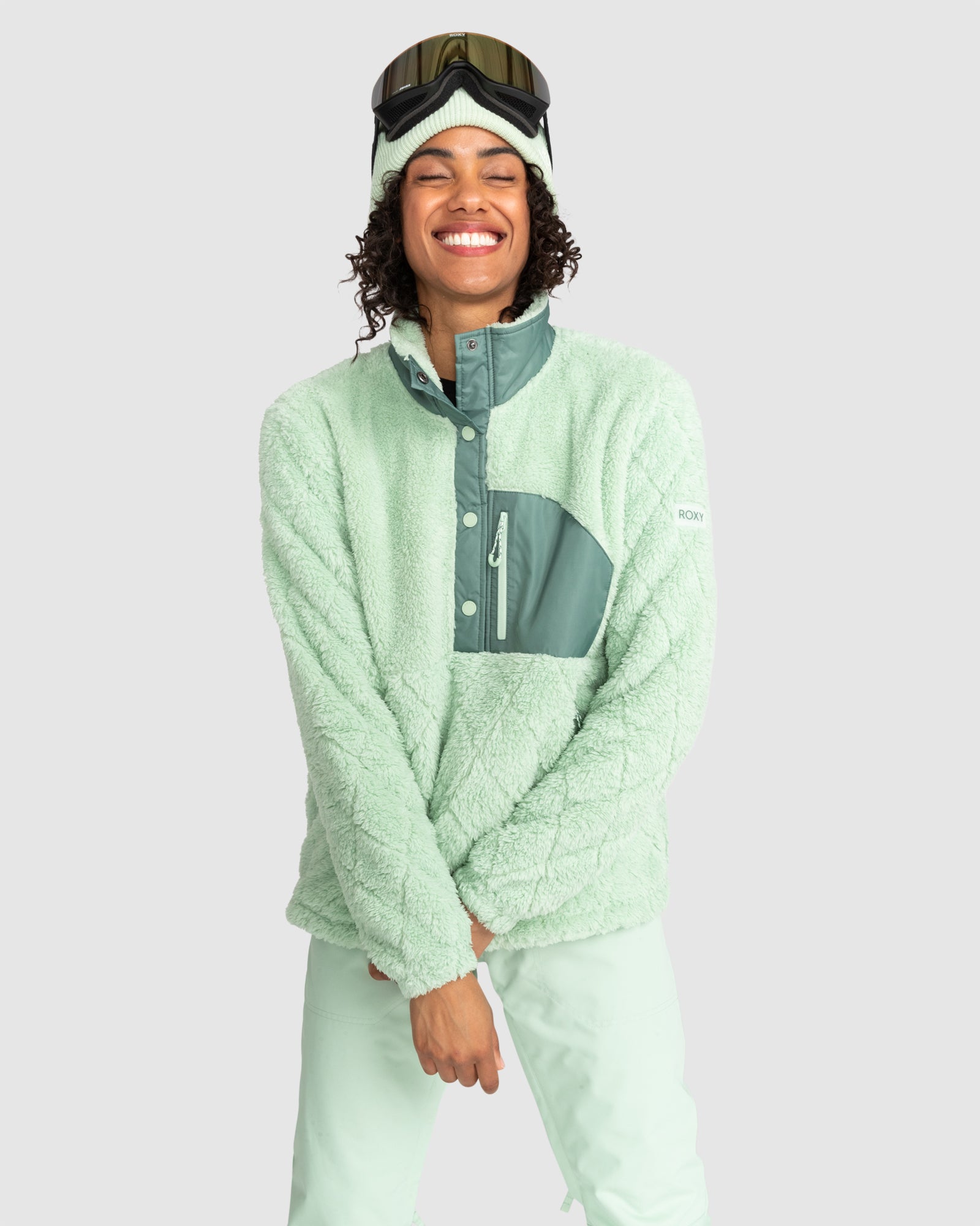 Womens Alabama Sweatshirt - CAMEO GREEN | Roxy