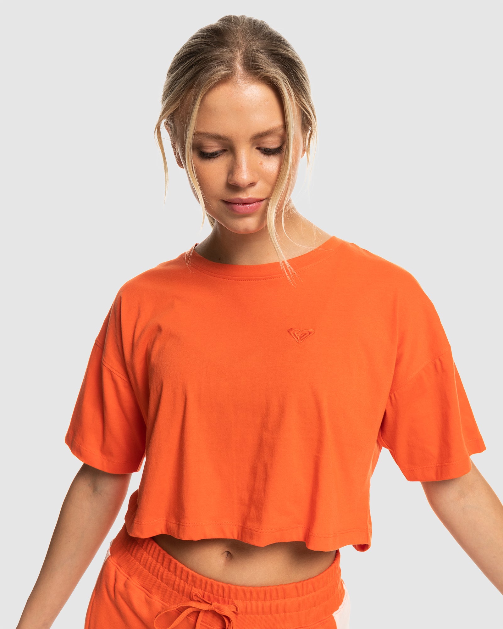 Womens Essential Crop Tee T-Shirt - TIGERLILY | Roxy