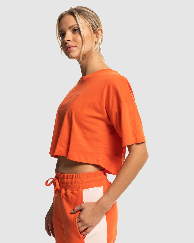 Womens Essential Crop Tee T-Shirt - TIGERLILY | Roxy