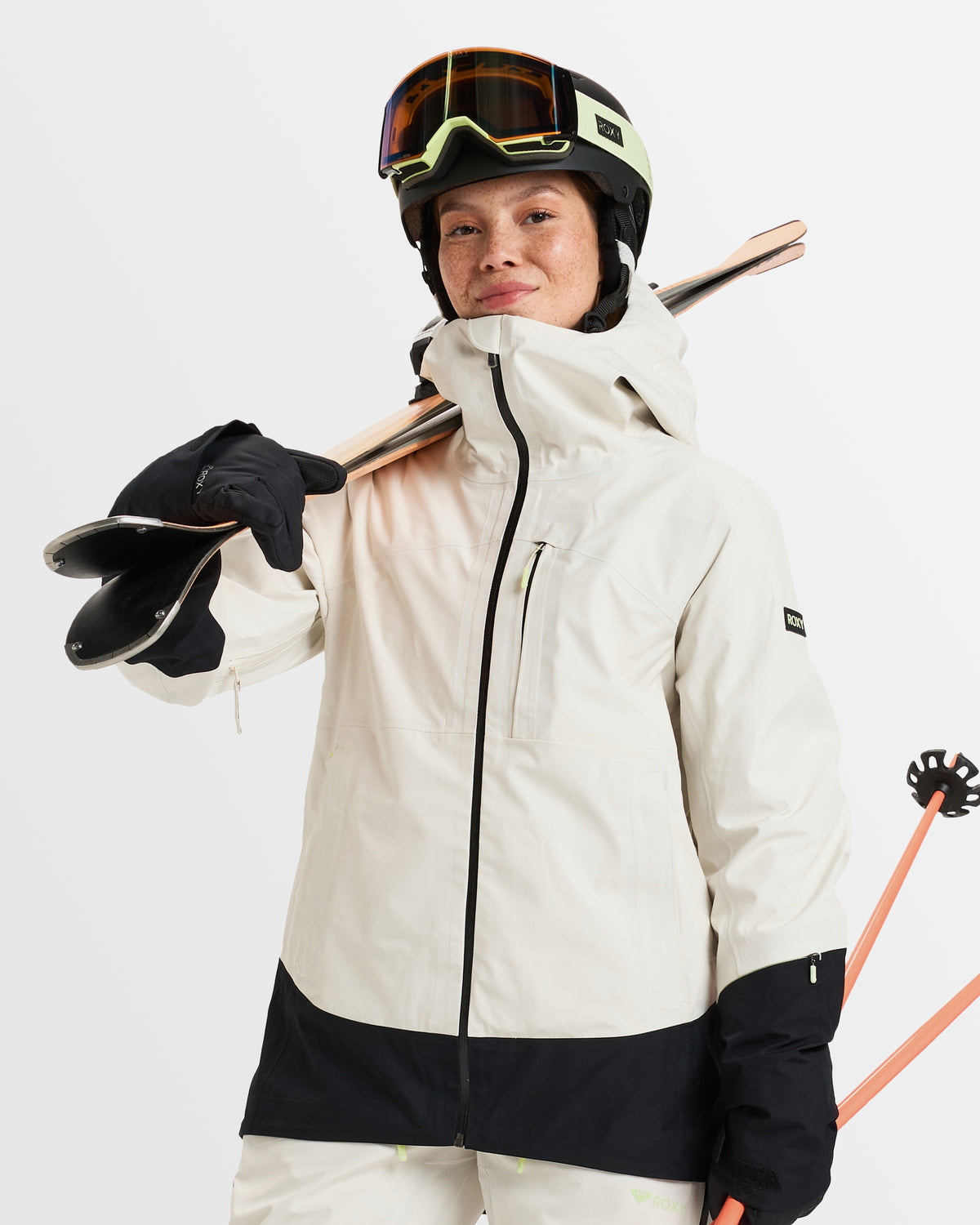 Womens Gore-Tex Lunalite 3L Snow Jacket – Roxy