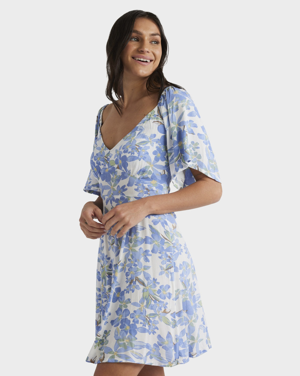 Womens Mercado Mini Crepe Dress – Roxy