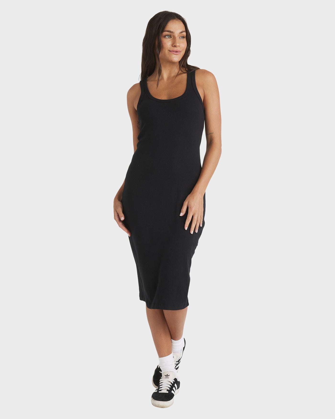 Womens Base Rib Dress – Roxy