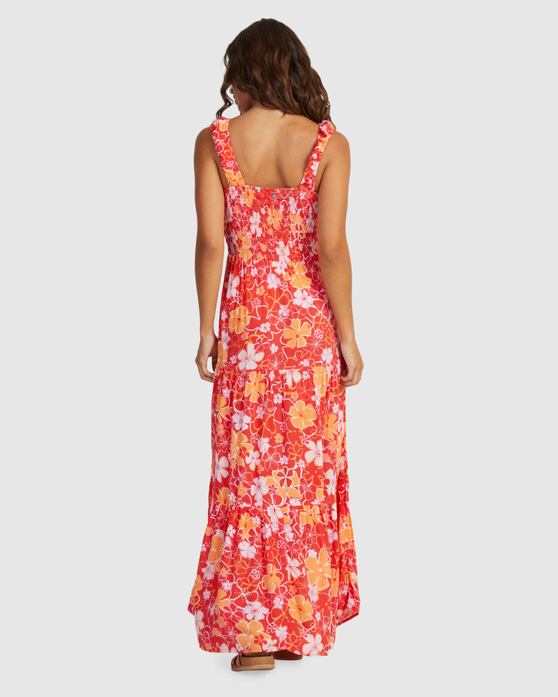 Womens Rosie Waves Midi Dress Dress – Roxy